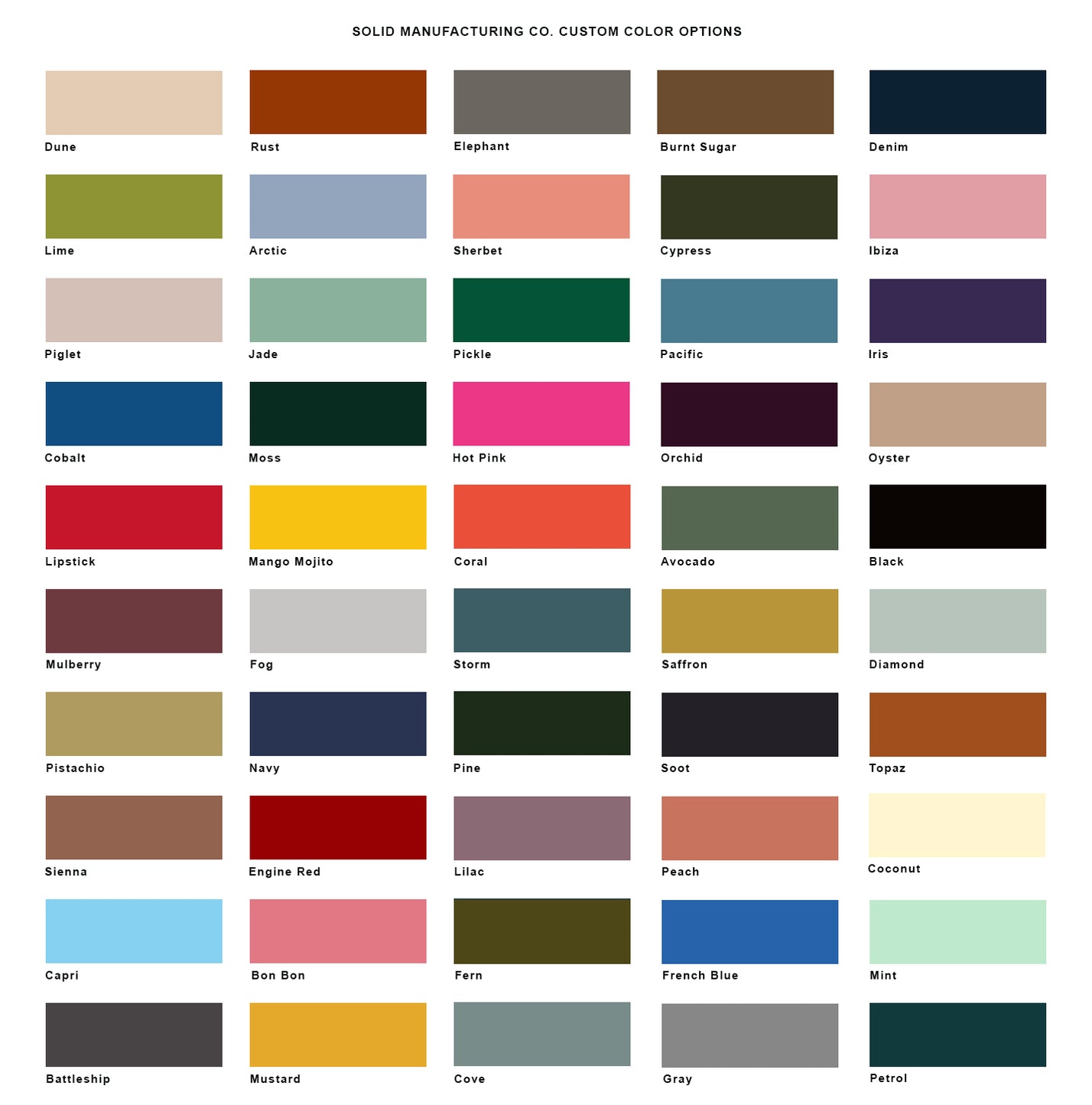 Counter Stool– Solid Manufacturing Co.